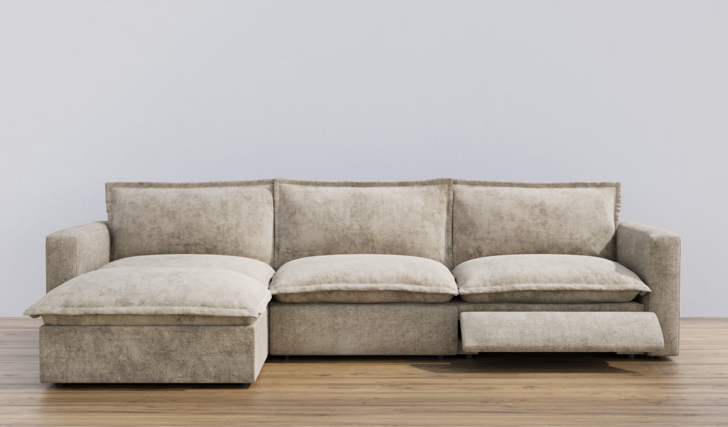 3 seater plus chaise lounge store